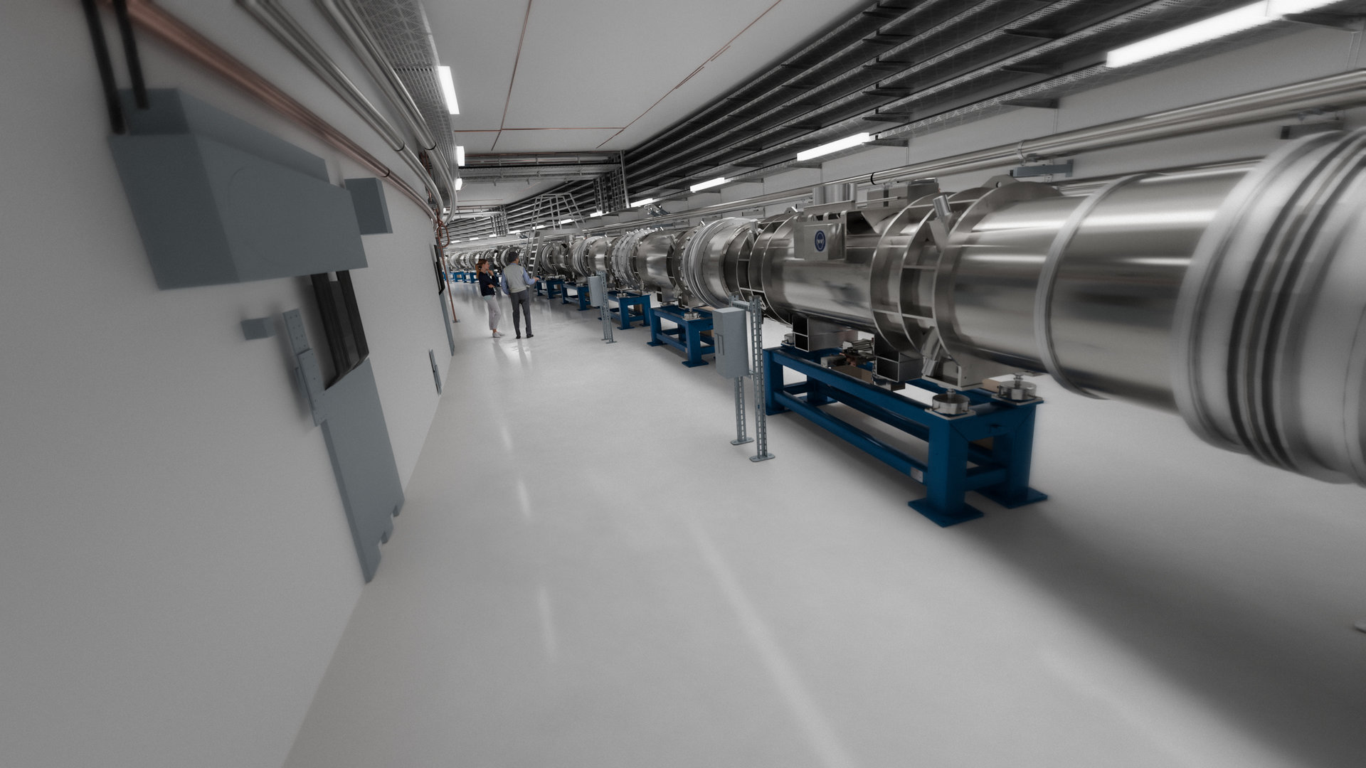 SIS100 particle accelerator, Visualization